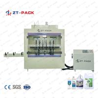 China 1kw HCL Automatic Liquid Filling Line 2000bph Acid Filling Machines for sale