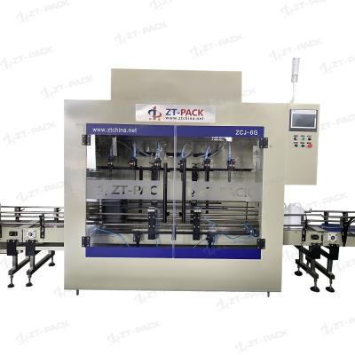 China 6000bph Toilet Cleaner Filling Machine 5-30l Barrel For Bleach Acid for sale