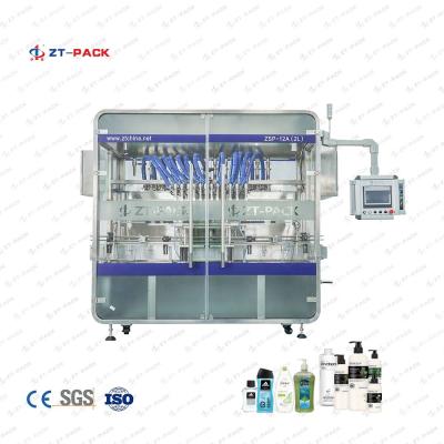China 1000ML Shampoo Lotion Face Cream Body Cream Hair Oil Bottle Filling Machine for sale