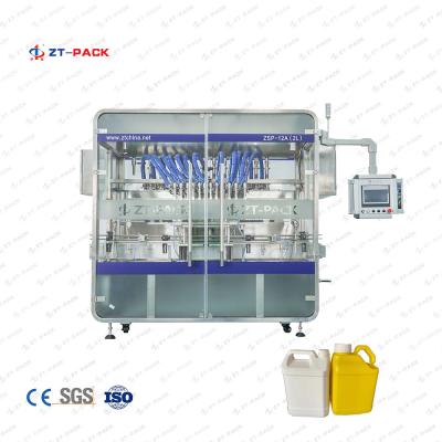 China 1-5L Pesticide Filling Machine Agrochemicals Servo Pump for sale