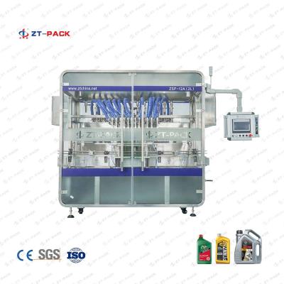 China Servo Lubricant Filling Machine 4000bph 1000ml Motor Oil for sale