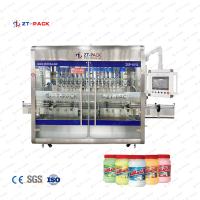 China 100ml To 5l Disinfectant Filling Machine Ss304 Liquid Soap Bottle Filling Machine for sale