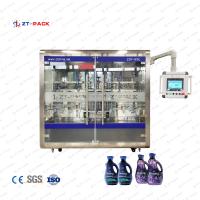 China 8 Head Automatic Liquid Filling Machinery Viscous Liquid Filler Power Gel Laundry Detergent Liquid Filling Line for sale