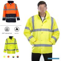 China Breathable 300d Oxford Security-Protection Reflective Uniform-Work-Clothes for Workers for sale