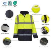 China Breathable 300d Oxford Security-Protection Reflective Uniform-Work-Clothes for Workers for sale