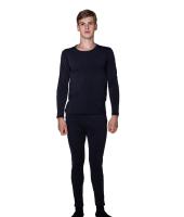 China Customized O-Neck Usb Heated Thermal Underwear Set for Design Outdoor and Indoor Work for sale