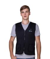 China Wearable Inside Winter Unisex Men's USB Rechargeable Heating Tank Top for Keeping Warm for sale