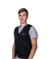 China Outdoor Work Thermal Vest Easy to Operate Chinese Design with Carbon Fiber USB Heating for sale