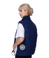 China Smart Casual Style Cooling Vest and Fan Ideal for Outdoor Work in Hot Weather for sale