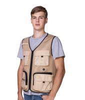 China Smart Casual Knitted Weaving Method Cooling Air Conditioning Vest for Outdoor Photography for sale