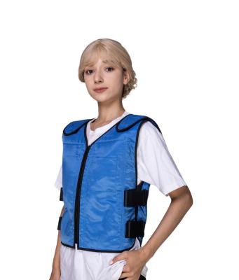 China Outdoor Work Wear Cooling Vest with Phase Change Material and Nonwoven Weaving Method for sale