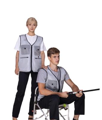 China Wear-Resistant Mesh Shell Material Outdoor Fishing Play Cooling Vests for Water Cycle for sale