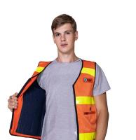 China Geological Exploration Water Circulation Cooling Vest Reflective Safety Vest Summer Cooling Air Conditioning Suit for sale