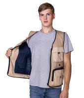 China Outdoor Photography Cooling Vest with Low Noise and Wear-resistant Mesh Shell Material for sale