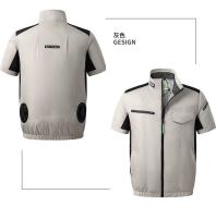 China Causal Wear Summer Cooling And Air Conditioning Clothing With Fan TP50 Sun Protection for sale