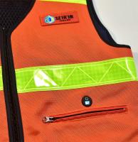 China Stay Cool and Visible with Our Safety Vest Featuring TPU Wear-resistant Mesh Fabric for sale