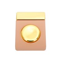 China Circular Press Lock Metal Lock Hardware Accessories For Hangbag Making And DIY Craft for sale