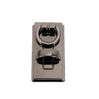 China Black Metal Twist Lock Turn Locks Purse Clutches Closures For Handbags Purses Hardware And DIY Crafts for sale