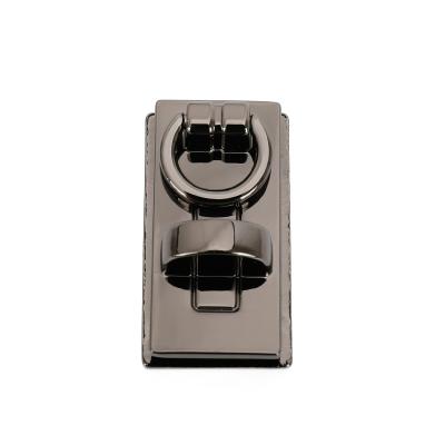 China Black Metal Twist Lock Turn Locks Purse Clutches Closures For Handbags Purses Hardware And DIY Crafts for sale