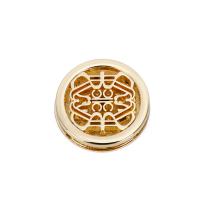 China Gold Round Shape Handbag Lock Hardware Purse Lock Replacement Part For DIY Making for sale