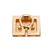 China Rose Gold Twist Locks Press Handbag Lock Hardware Easy To Install for sale