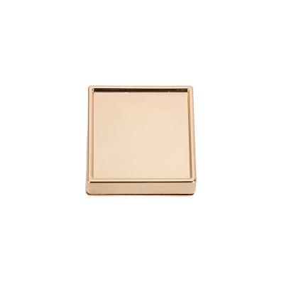 China Square Metal Lock Buckle For Handbag Accessories Purse Decoration Lock Craft for sale