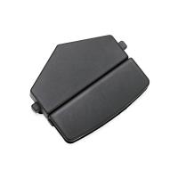China 5cm Handbag Lock Hardware Metal Antique Black Decorative Buckle Latch Bag Hasp Lock for sale