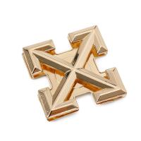 China Four Way Arrow Shape Handbag Lock Hardware Decorative Buckle Lock for sale