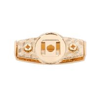 China Decoration Rose Gold Lock Handbag Metal Latch Hardware Accessories for sale