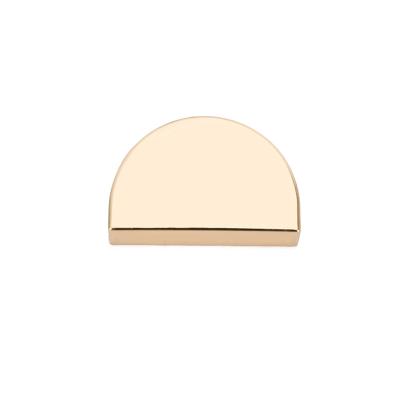 China Gold Semicircle Shape Handbag Lock Handbag Hardware Accessories for sale