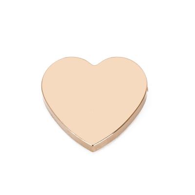 China Fashionable Heart Shape Handbag Metal Bag Lock Handbag Lock DIY Hardware Part for sale