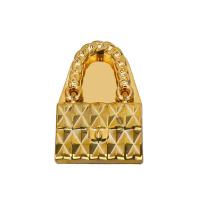 China Exquisite And Compact Handbag Shape Lock For Bag Purse Wallet DIY Handmade Hardware Accessories for sale