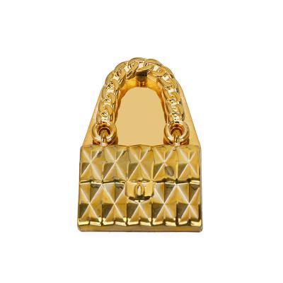 China Exquisite And Compact Handbag Shape Lock For Bag Purse Wallet DIY Handmade Hardware Accessories for sale