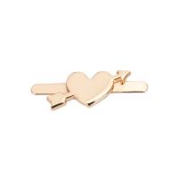 China Cupid Heart Arrow Shape Handbag Lock Hardware Purse Metal Lock Decorative for sale