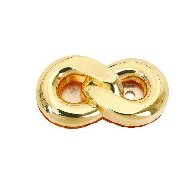 China 3.1cm Handbag Lock Hardware Ring Decorative Lock Bags Ornament for sale