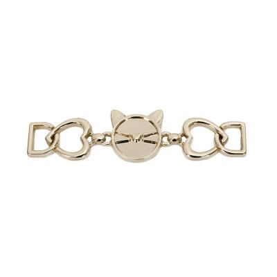 China Cat Ears Heart Shape Backpack Chain Accessories Bag Replacement Metal Chain for sale