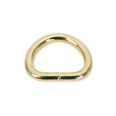 China Smooth Handbag Rings Hardware Metal D Rings Belts Bags For DIY Craft Project for sale