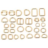 China Gunmetal Handbag Rings Hardware SUS304 Stainless Steel D Round Ring Non Welded for sale