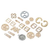 China SGS Washable Handbag Metal Tags Antirust Stainless Steel Logo Plates SUS304 for sale