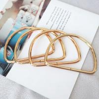 China Colorfast Cat Ear Metal Bag Handles Smooth Edge For Wallet And Clutch ODM for sale