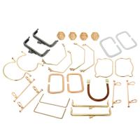 China Colorfast Cat Ear Metal Bag Handles Smooth Edge For Wallet And Clutch ODM for sale
