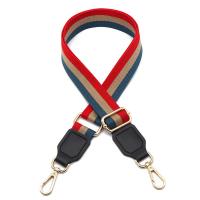 China Adjustable Tearproof Metal Bag Handles Polyester Wide Shoulder Strap ODM for sale