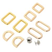 China Alalamu D Shaped Handbag Rings Hardware Colorfast For Harnesses for sale