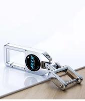China Eco SS304 Automotive Car Keychain Holder Belt Anodized Polished for sale