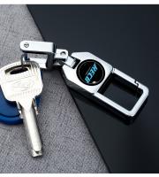 China Eco SS304 Automotive Car Keychain Holder Belt Anodized Polished for sale