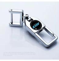 China Eco SS304 Automotive Car Keychain Holder Belt Anodized Polished for sale