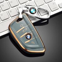 China Fadeless Leather Car Keychain Holder Zinc Alloy Fashionable for sale