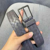 China Mens Black Brown Leather Braided Belt ISO9001 Anti Abrasion Tearproof for sale