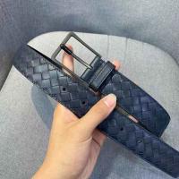 China Mens Black Brown Leather Braided Belt ISO9001 Anti Abrasion Tearproof for sale