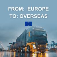 China EXW FOB CIF DDU DDP Door To Door Road Transportation Logistics From Europe To Overseas for sale